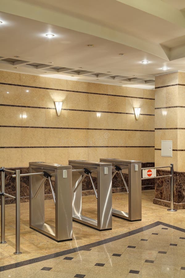 Turnstile stock photo. Image of contemporary, gate, automatic - 78834912