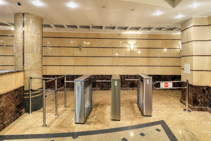 Lobby Entrance Turnstile Stock Photos - Free & Royalty-Free Stock ...