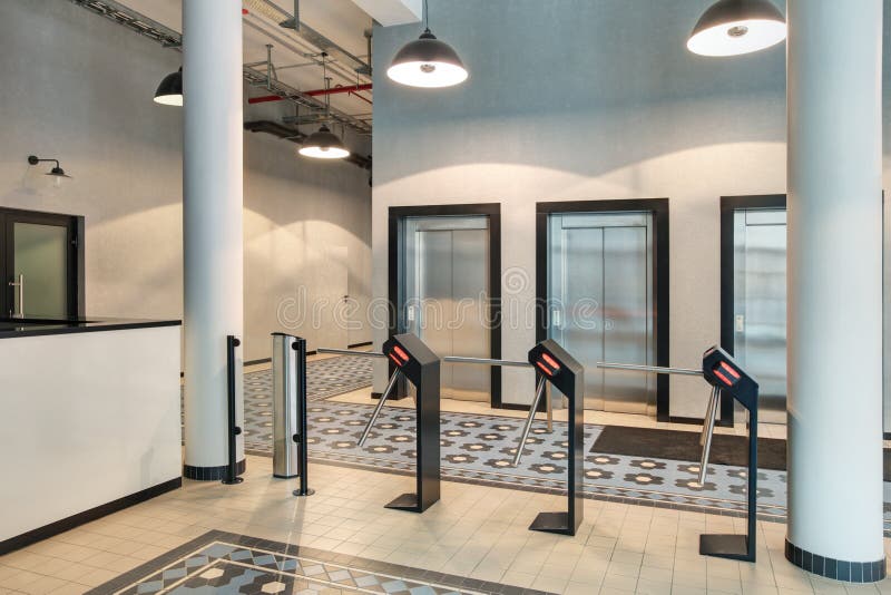 Turnstile stock image. Image of lobby, doorway, gate - 78817967
