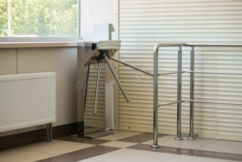 Turnstile Security System for Attendance Control at the Entrance To a ...