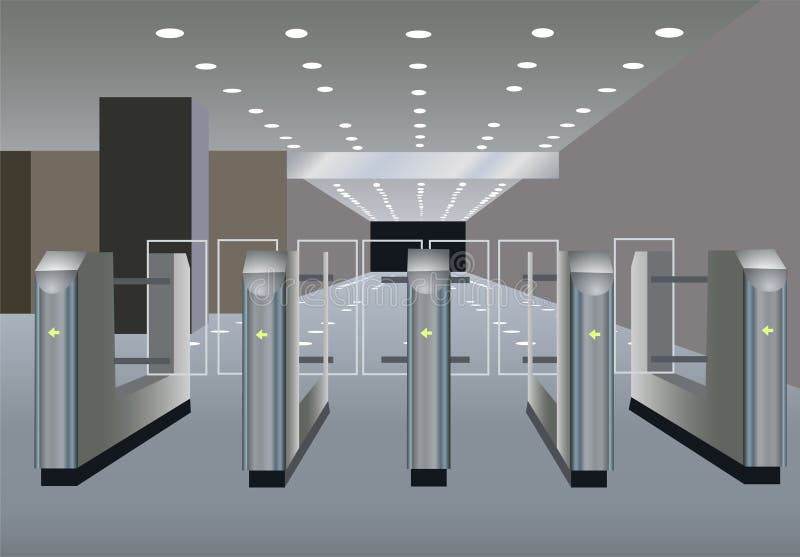 Turnstile stock photo. Image of marble, closed, architecture - 1192356