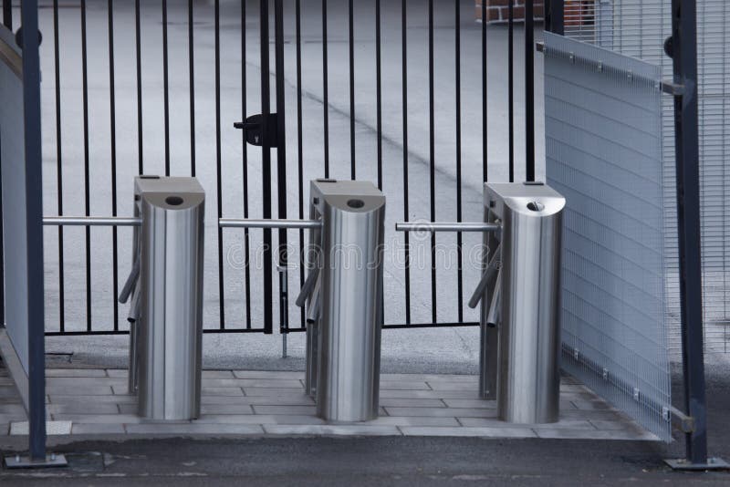Turnstiles. Checkpoint. Automatic Access Control. Access System in the ...