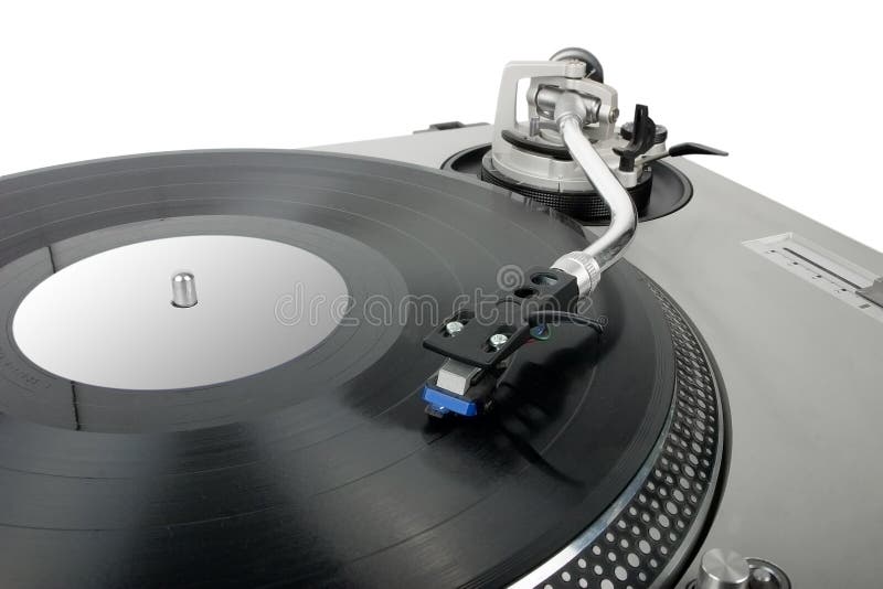 DJ turntable stock image. Image of colorful, audio, mixing - 13347771
