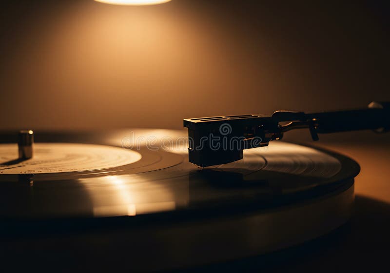 Turntable Side View stock illustration. Illustration of groove - 381816930