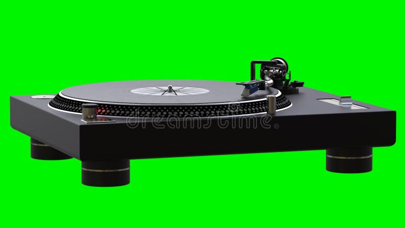 Vinyl Records Spin Mind Bending Visuals Animation Stock Footage - Video ...