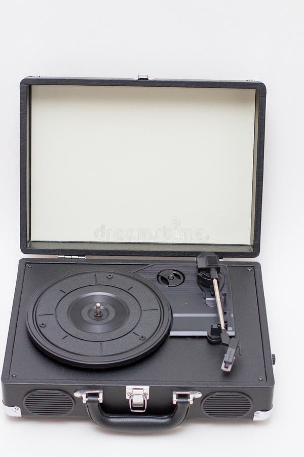 Black Turntable Open Suitcase Stock Photos - Free & Royalty-Free Stock ...
