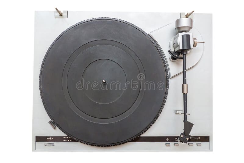 Turntable. stock photo. Image of disk, black, stereo - 91895242