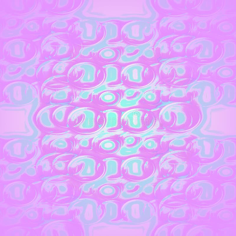 Turquesa Delicada Da Violeta Do Rosa Do Teste Padrão Das Elipses ...