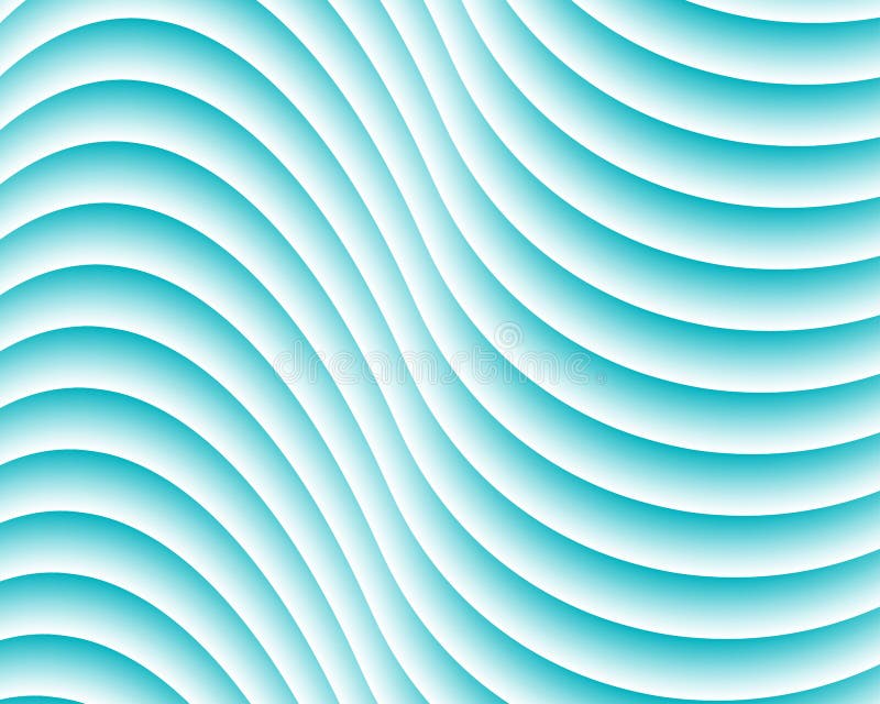 Turquoise Abstract Wave Background. Stock Vector - Illustration of ...