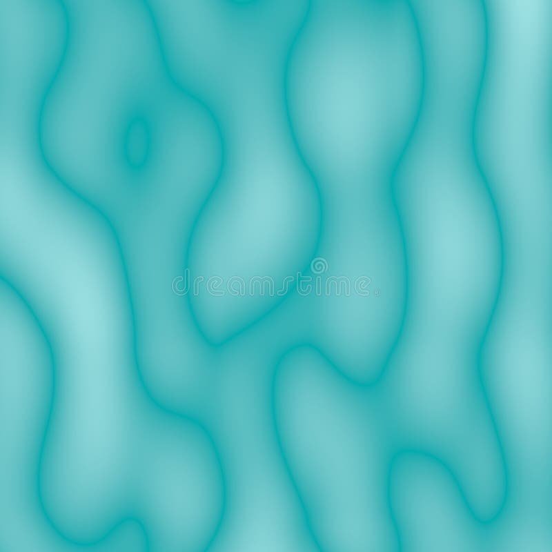 Turquoise Abstraction with Blurred Patterns. Curves, Vertical Lines ...