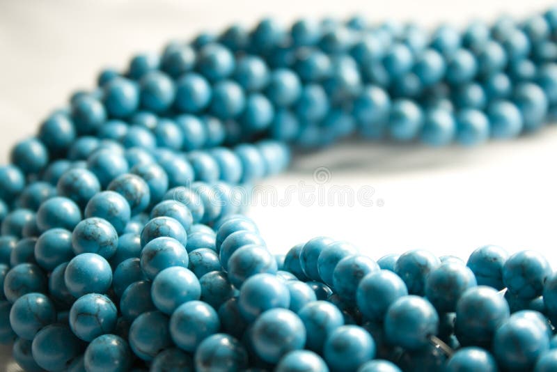 Turquoise Bead Bundle stock photo. Image of indian, string - 3746272