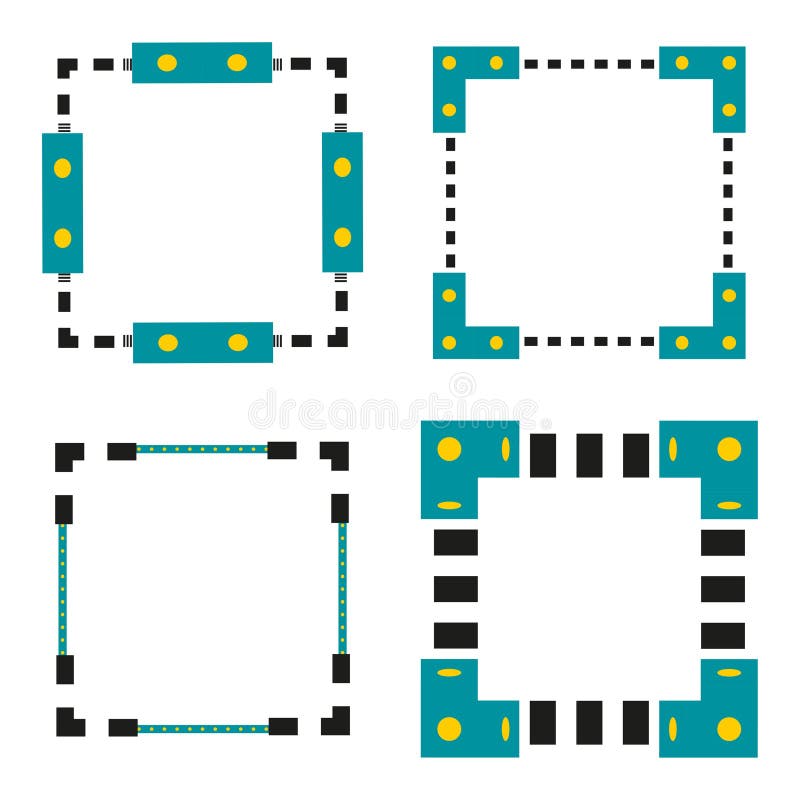Turquoise Abstract Border Frame Stock Illustrations – 6,447 Turquoise ...