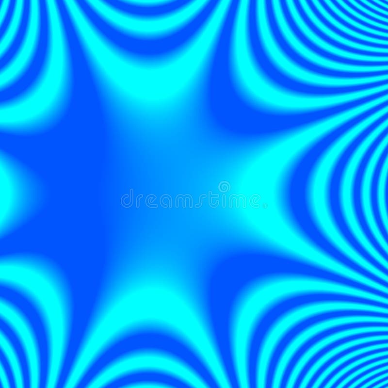 Turquoise Blue Abstract Background Burs Shapes Template Stock ...