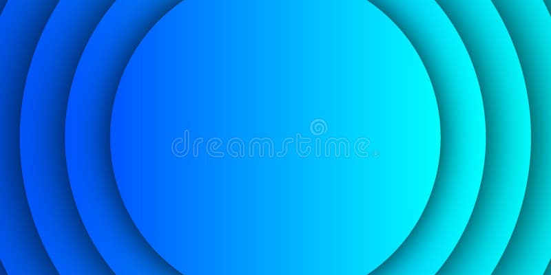 Turquoise Blue Abstract Background Burs Shapes Template Stock Image ...