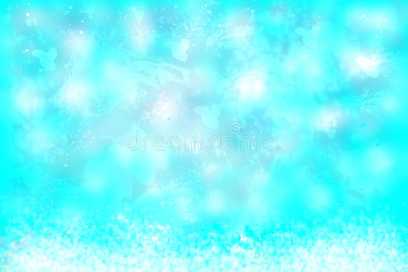 Turquoise Blue Abstract Shiny Blurred Background Texture. Stock Image ...