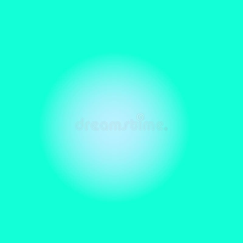 Turquoise and Blue Circle Gradient Background Stock Illustration ...