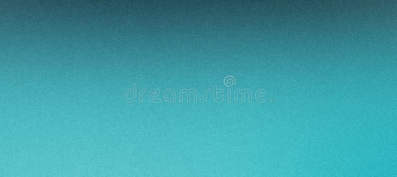 Turquoise Blue Grainy Gradient Background Texture Fading To Dark Stock ...