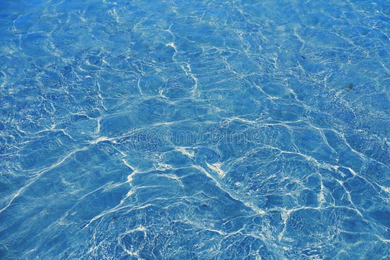 Turquoise Blue Rippling Water Surface Stock Photo - Image of texture ...