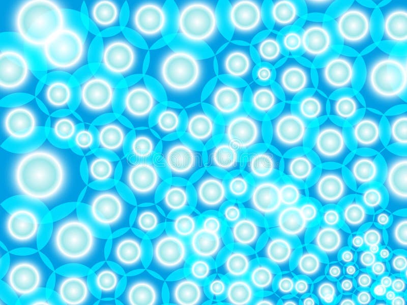 Turquoise Bubbles Background Stock Illustration - Illustration of ...