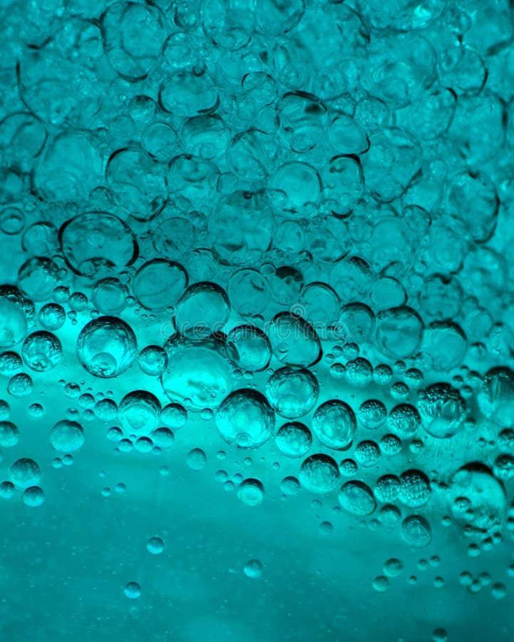 Turquoise Bubbles stock image. Image of beverage, bright - 228139635