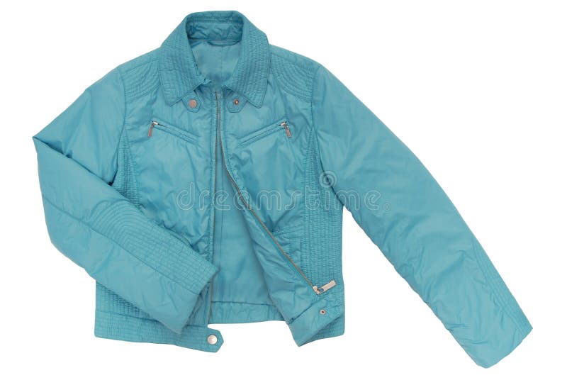 Turquoise color blazer stock photo. Image of dress, autumn - 34525412