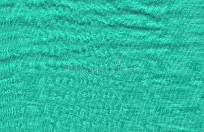 Turquoise Color Cotton Fabric Background Stock Photo - Image of cotton ...