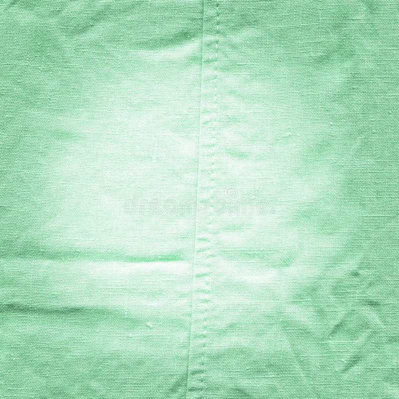 Turquoise Color Cotton Fabric Background Stock Photo - Image of linen ...