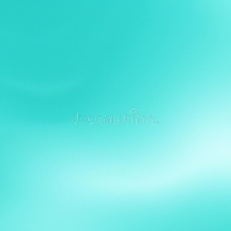 Turquoise Color Gentle Light Beautiful Abstract Gradient Background ...