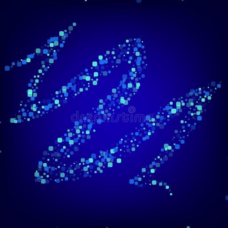 Turquoise Confetti Celebration Blue Vector Stock Vector - Illustration ...