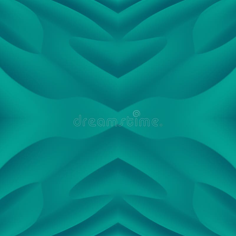Turquoise Desert with Dunes. Beautiful Seamless Abstraction with ...