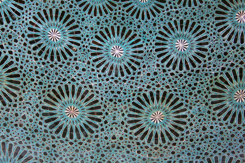 Turquoise Dome Detail stock photo. Image of moslem, antique - 37689500