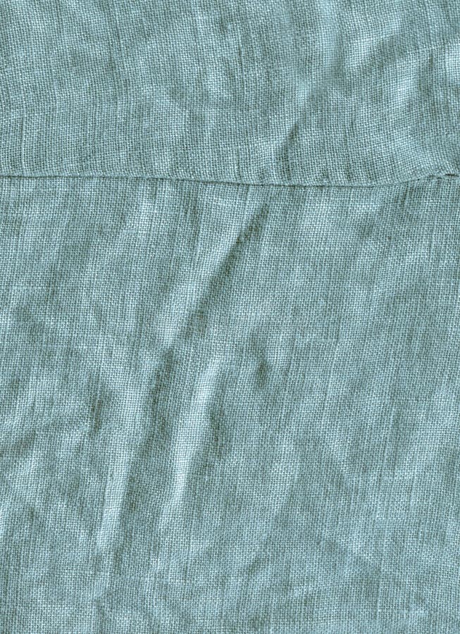 Turquoise Color Cotton Fabric Background Stock Photo - Image of ...