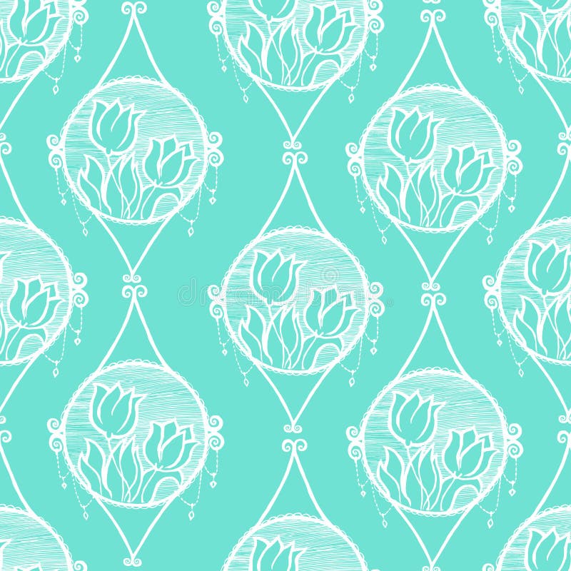 Turquoise Flower Stock Illustrations – 28,881 Turquoise Flower Stock ...