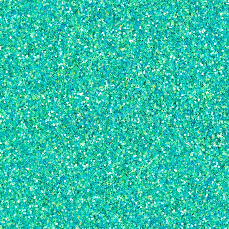 Turquoise Glitter, Sparkle Confetti. Christmas Seamless Pattern. Stock ...