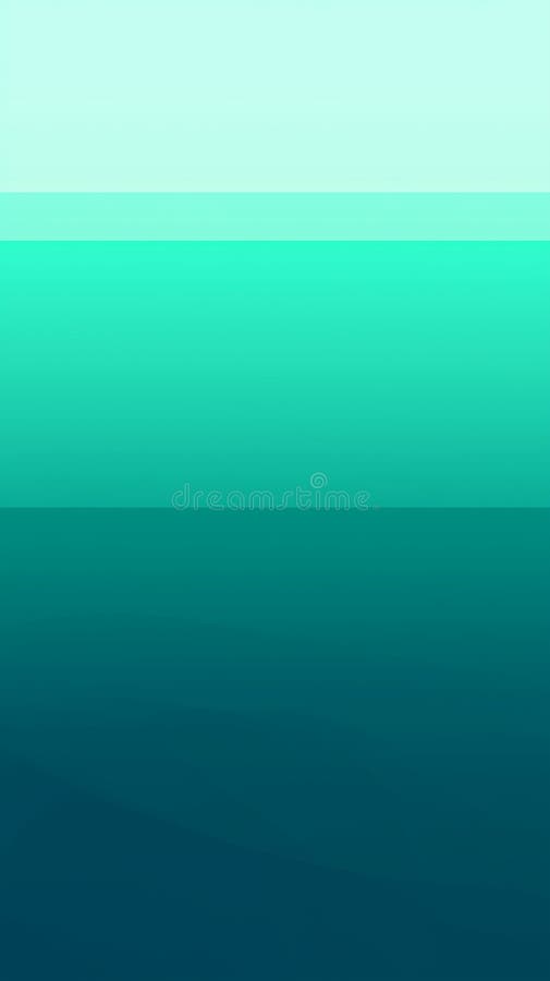 Turquoise Gradient with Dark Underwater Effect and Subtle Water ...