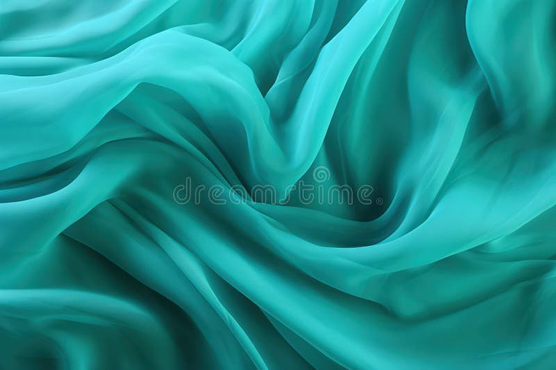 Turquoise Green and Blue Paint Create a Textured Fabric Stock ...
