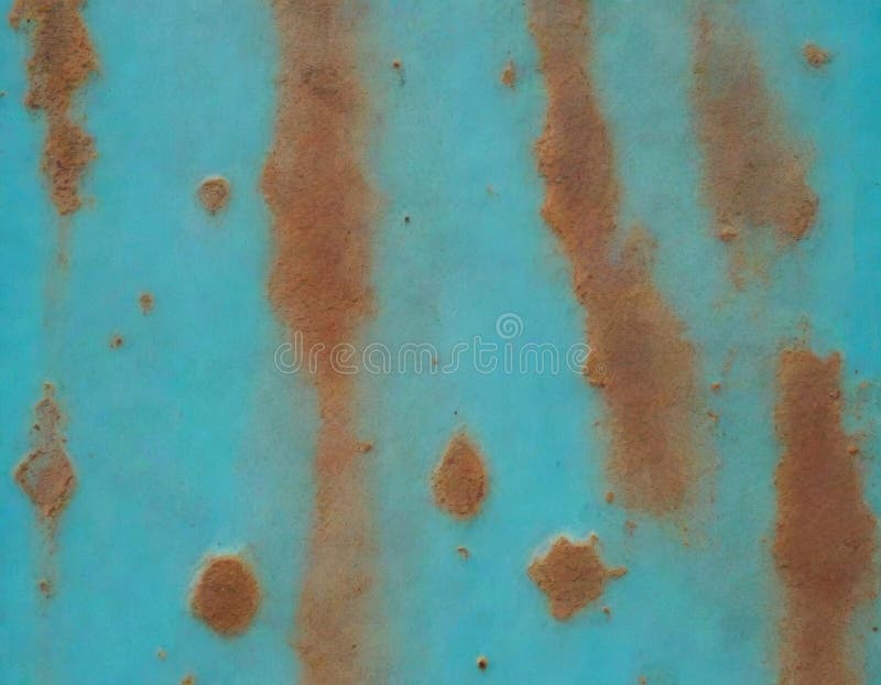Turquoise Grunge Rusty Texture Background Aqua. Stock Illustration ...