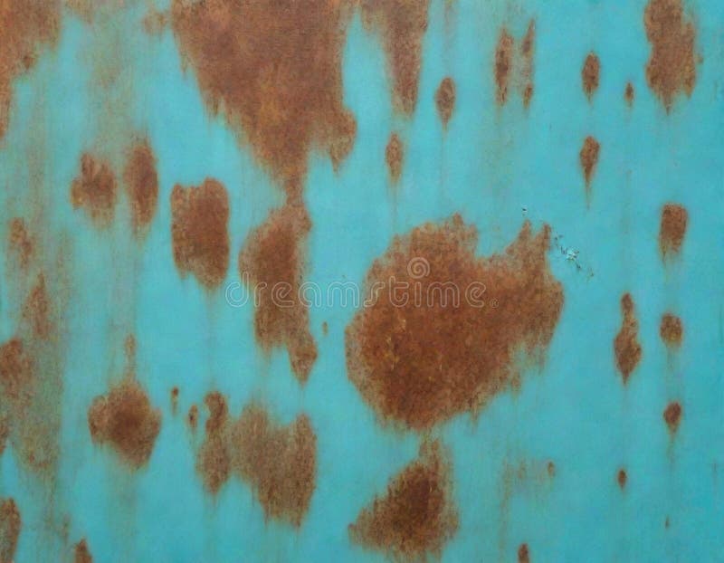 Turquoise Grunge Rusty Texture Background Aqua. Stock Illustration ...