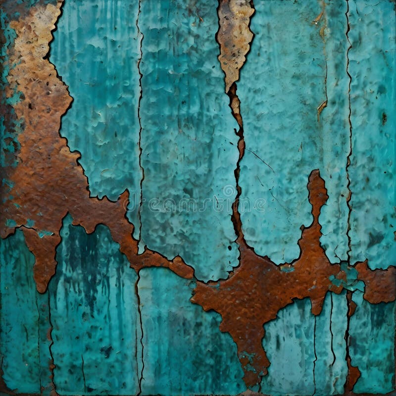 Turquoise Grunge Texture Background Distressed Surface in Aqua Blue ...