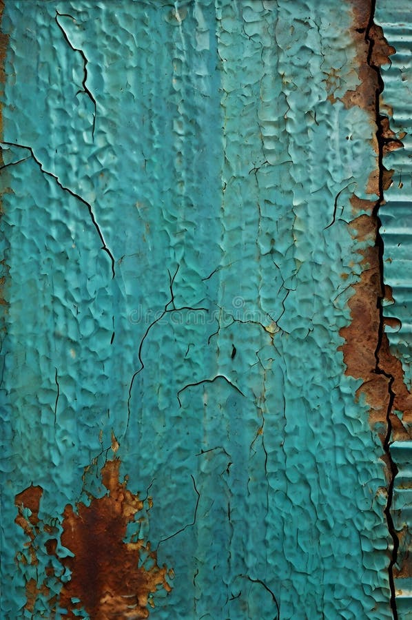 Turquoise Grunge Texture Background Distressed Surface in Aqua Blue ...