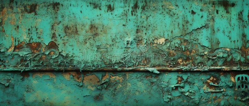 Turquoise Grunge Texture Background - Distressed Surface in Aqua Blue ...