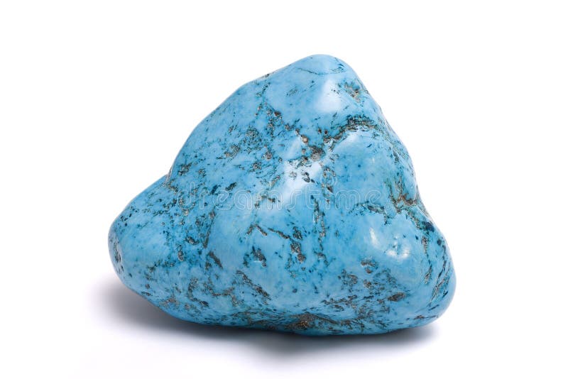 Turquoise isolated stock image. Image of object, semiprecious - 24630941