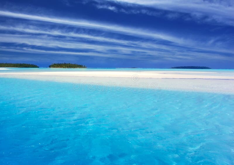 Turquoise Lagoon II stock image. Image of blue, hawaii - 727851