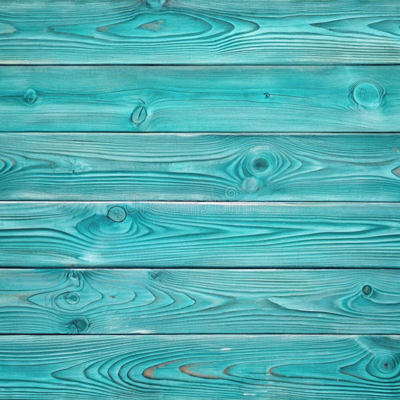 Turquoise Light Blue Wood Planks Texture Background Stock Illustration ...