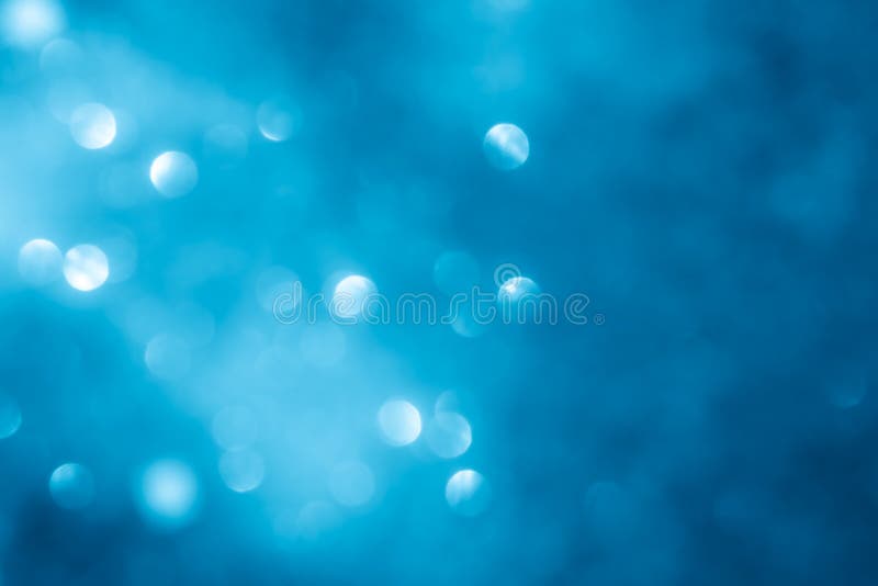 Turquoise Lights Bokeh Background. Blue Lights. Stock Photo - Image of ...