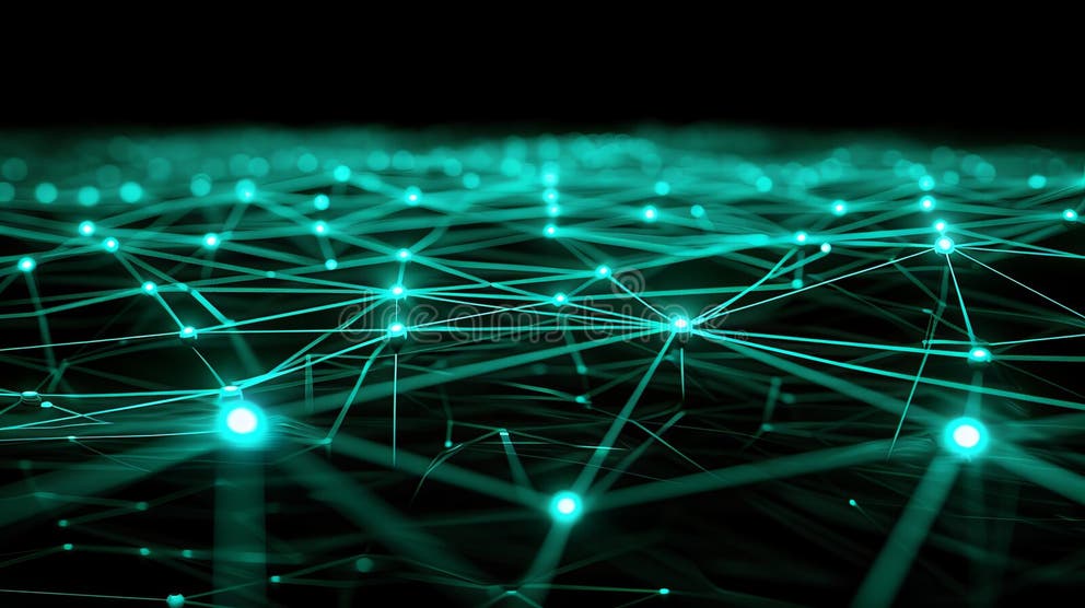Turquoise Network Connection, Data Transmission and Digital ...