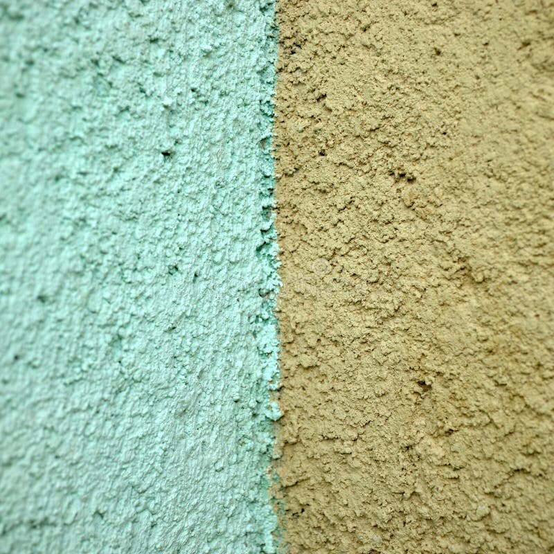 Turquoise and orange wall stock image. Image of bumpy - 34263113