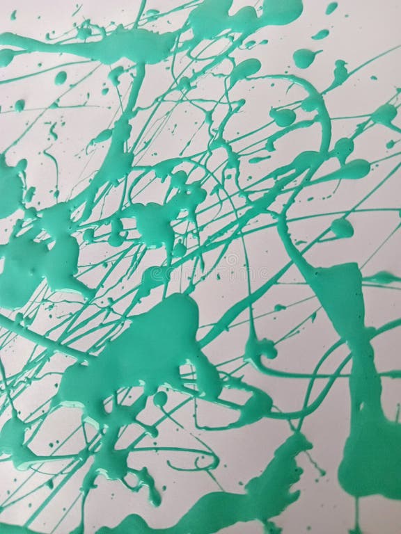 Turquoise Paint Splatter Background Stock Illustration - Illustration of detail, texture: 310570153