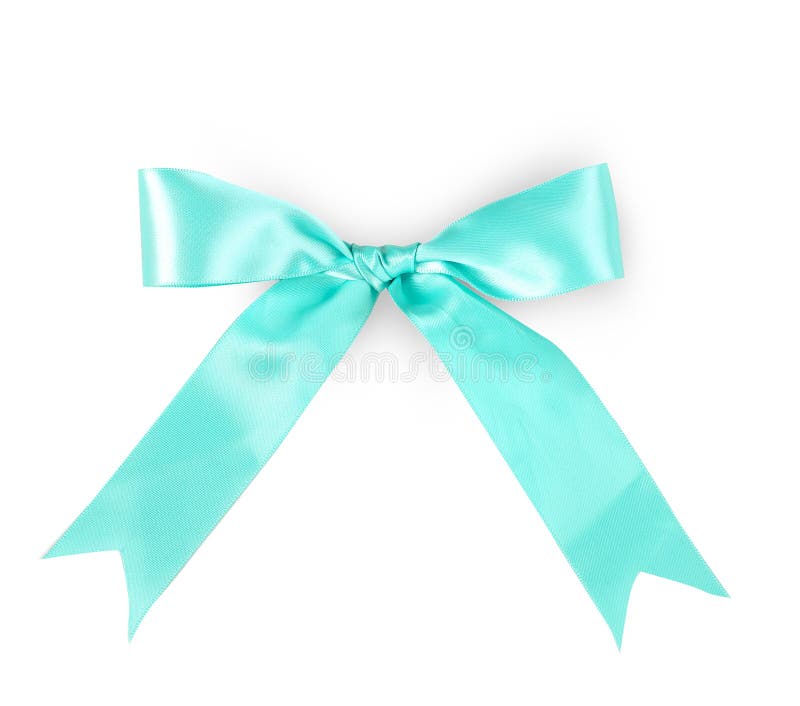 Turquoise ribbon stock photo. Image of decoration, wrapping - 63442580
