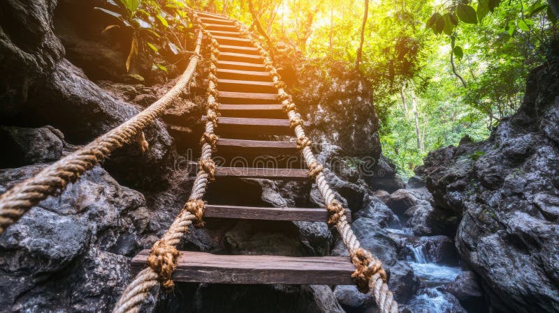 A Turquoise River is Crossed by a Tranquil and Serene Pathway, Which is ...